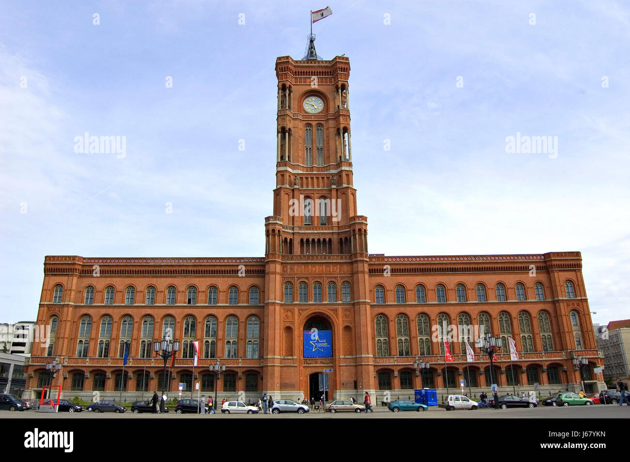 red town hall berlin Stock Photo - Alamy