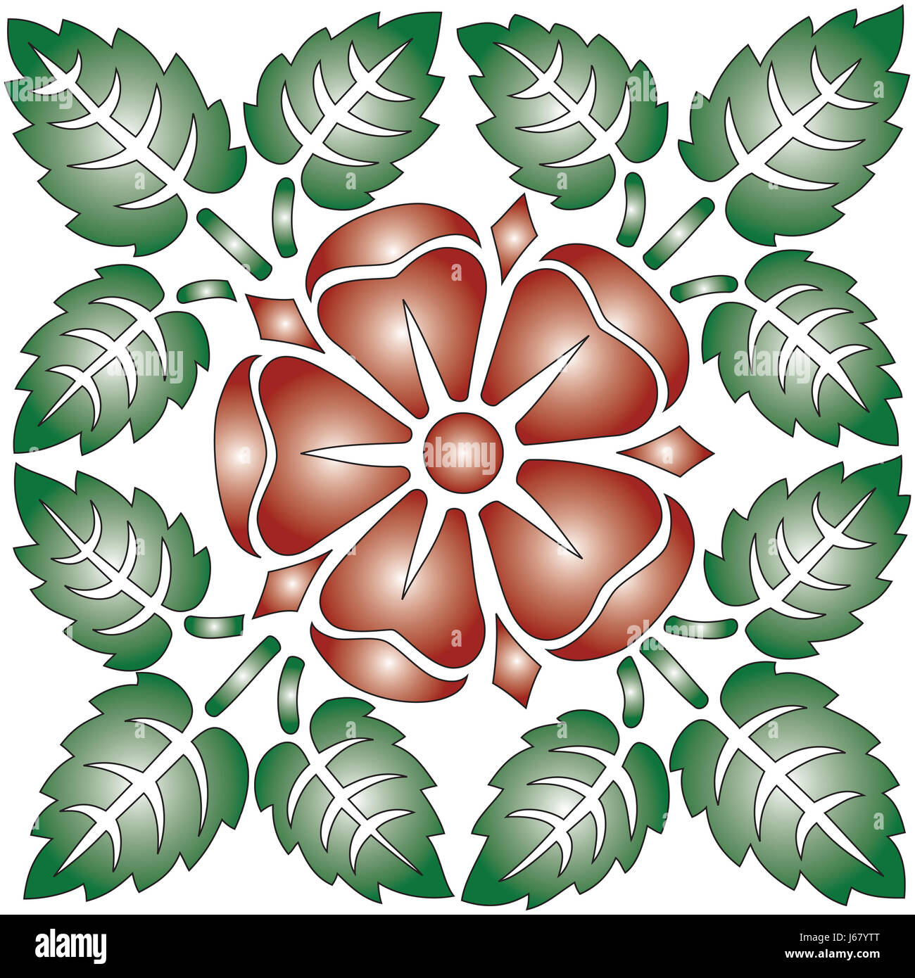 Floral design shapes hi-res stock photography and images - Alamy