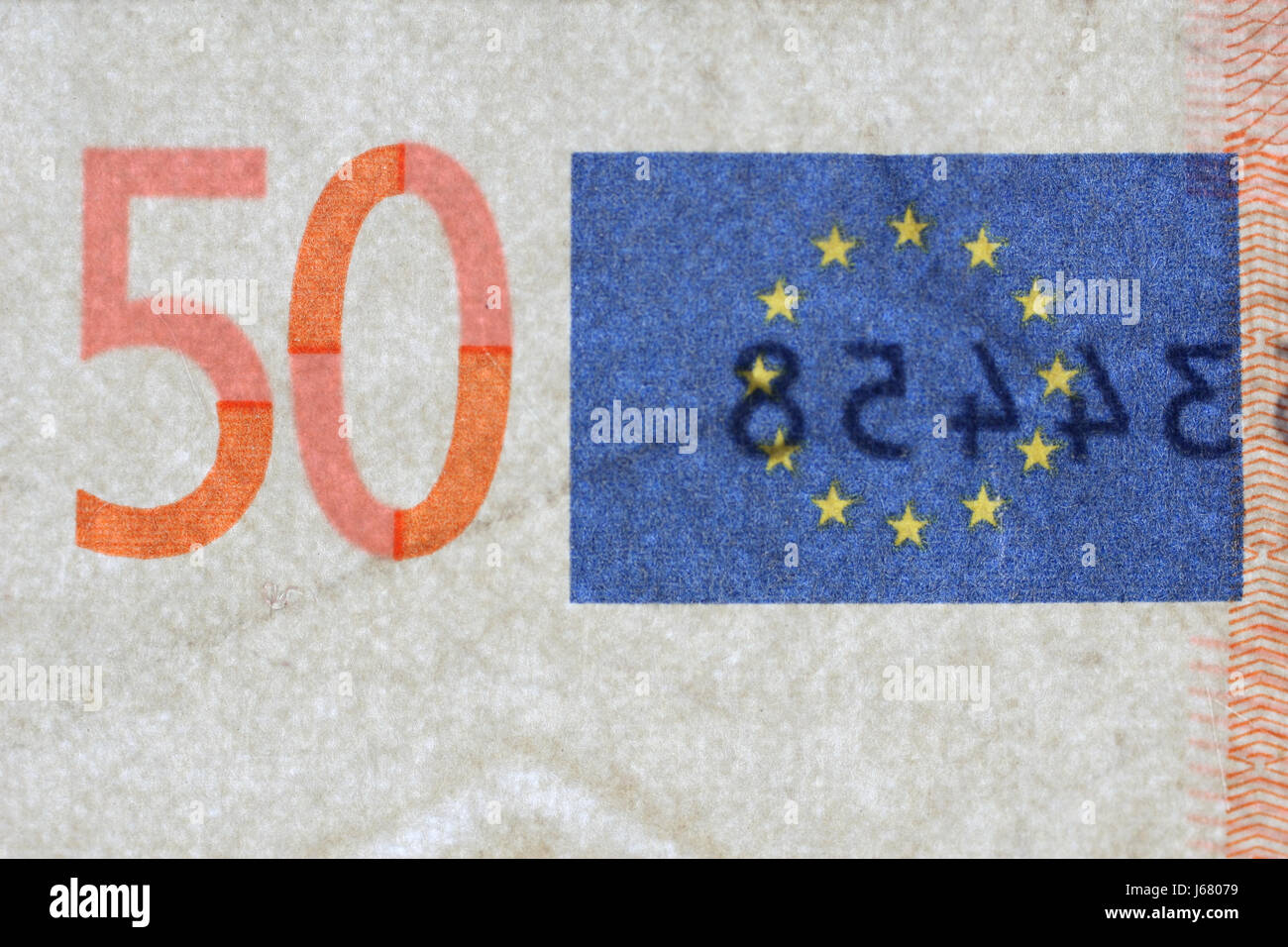 detail of a 50 euro bill Stock Photo - Alamy