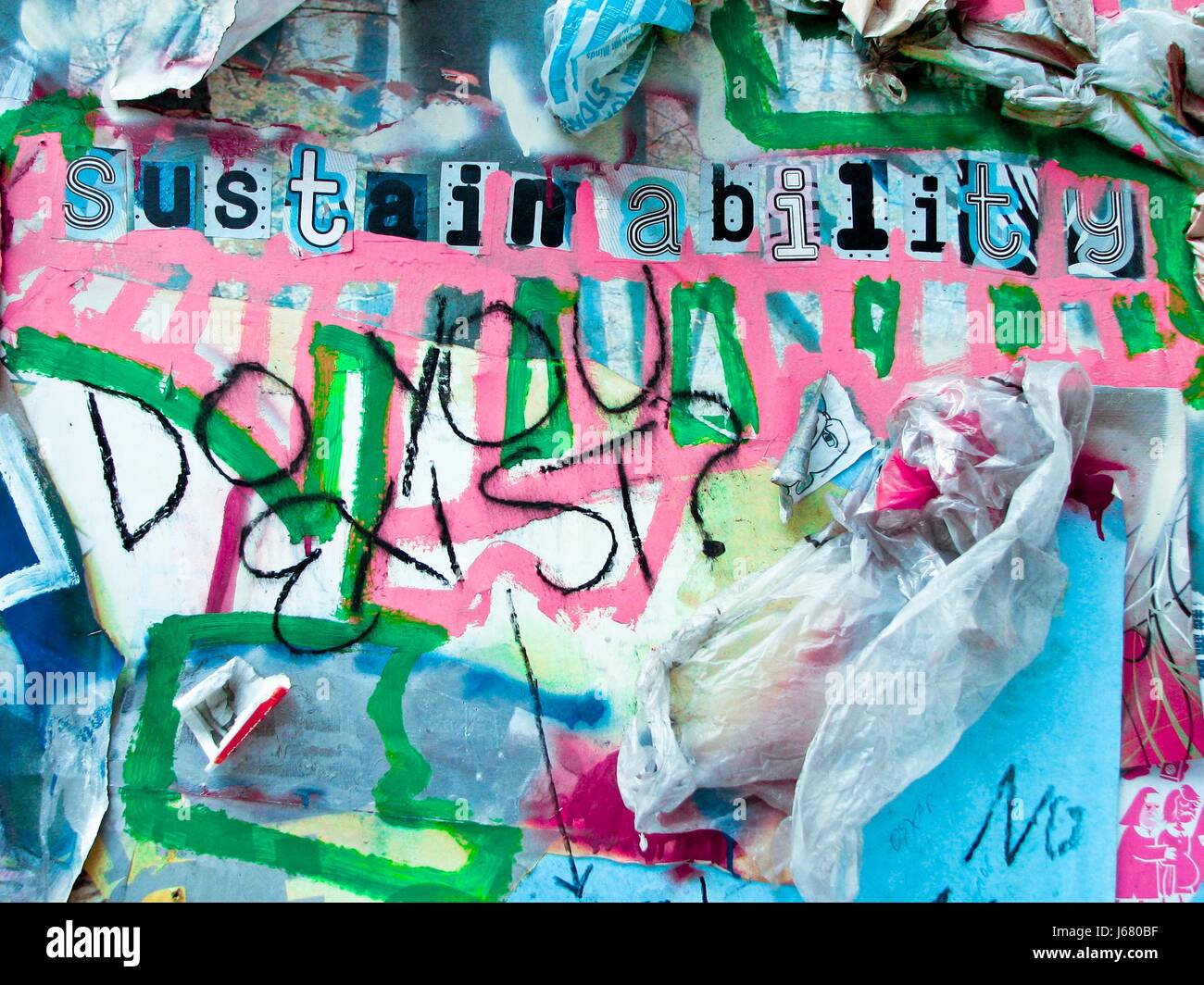 environment enviroment chaos confusion mess daub graffiti grafitti ...