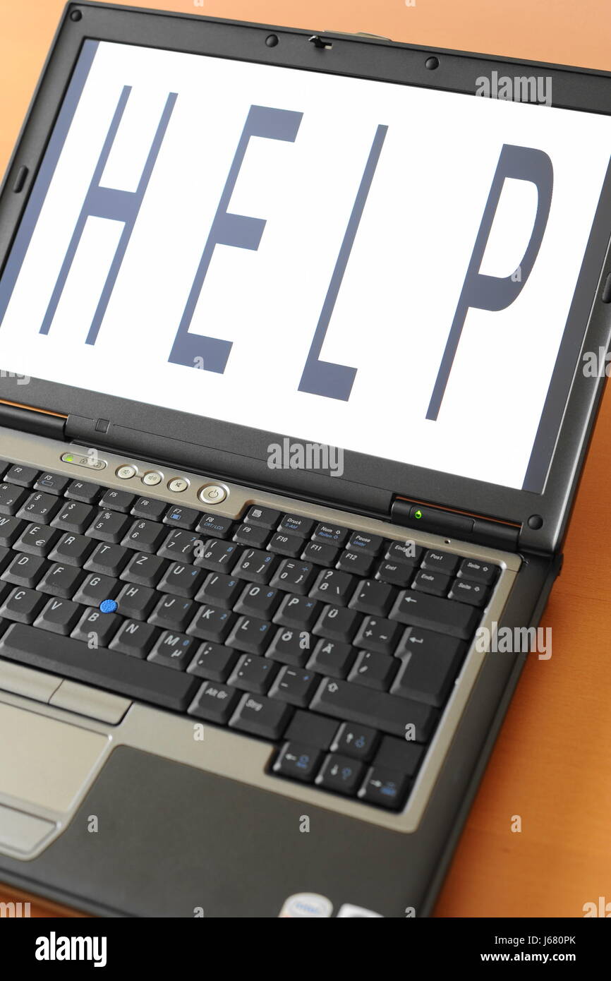 Quotpc hilfequot hi-res stock photography and images - Alamy