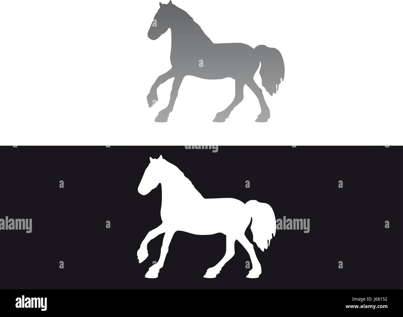 horse as graph Stock Photo - Alamy