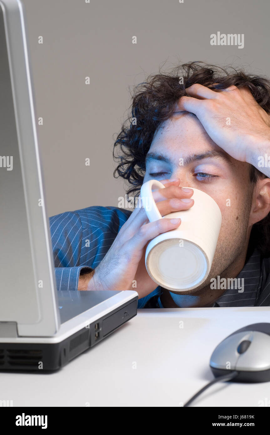 male masculine business man businessman expression sleepy exhausted ...