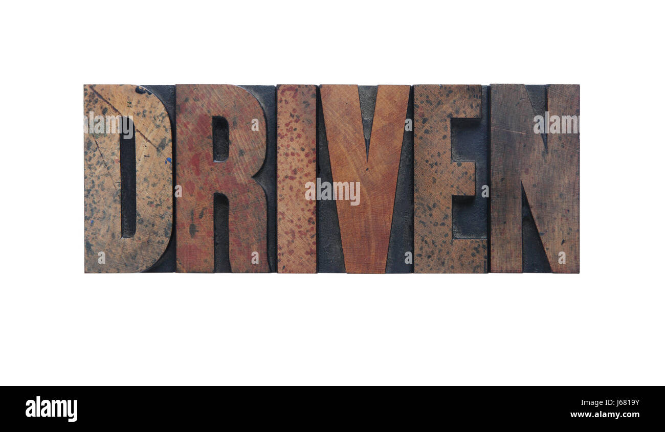 wood letters word writing font typography letterpress ambitious driven ...