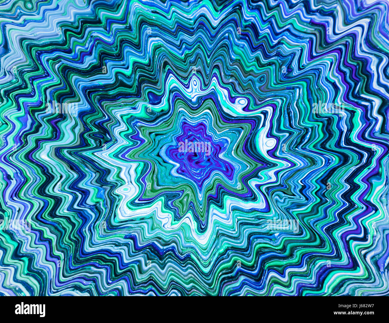 blue green spiral wavy hypnotic handmade multicolor backdrop background ...