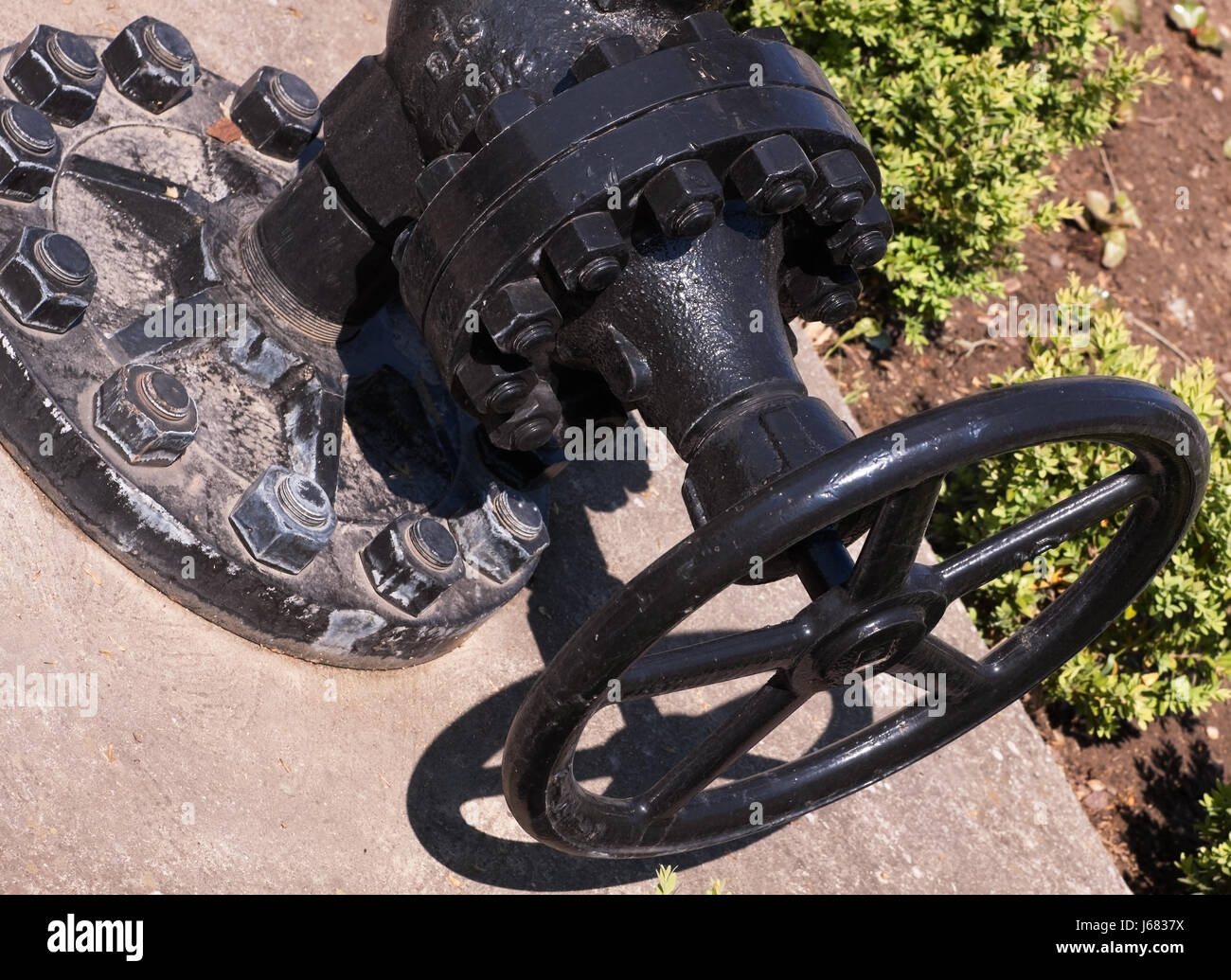 Flange nut hi-res stock photography and images - Alamy