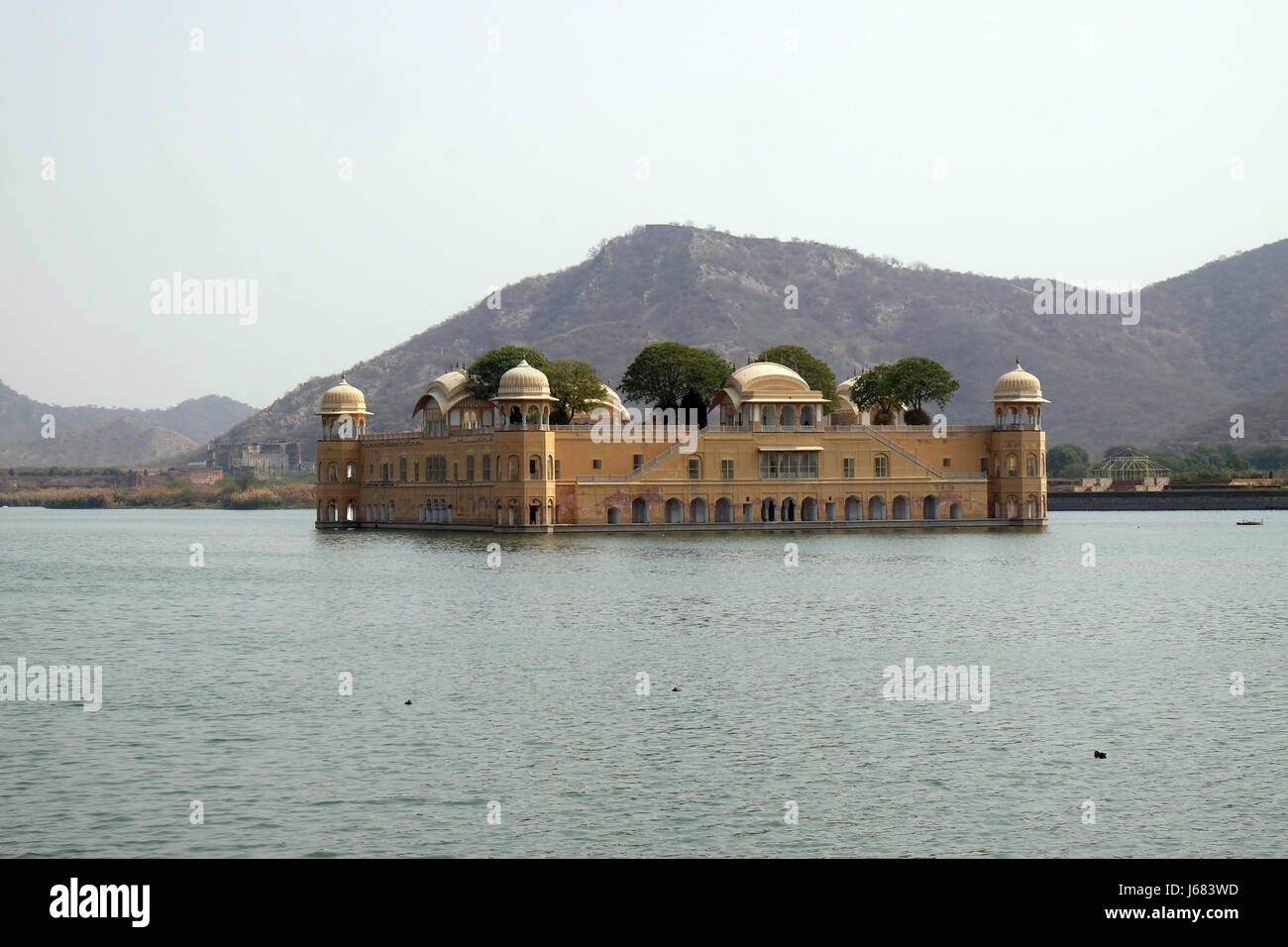 The palace Jal Mahal. Jal Mahal (Water Palace) was built during the ...