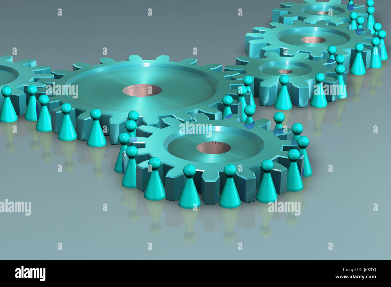 Gear production cogwheel hi-res stock photography and images - Alamy