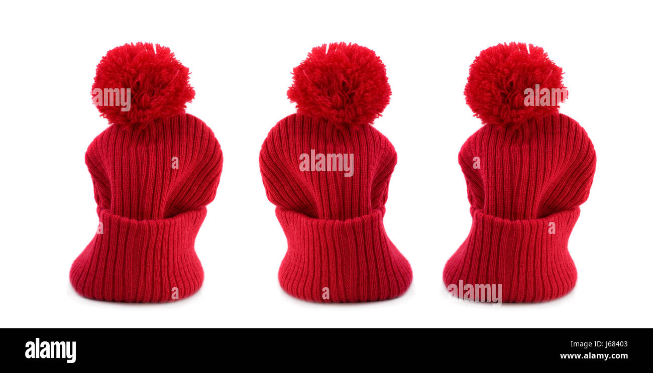 red wool caps Stock Photo - Alamy