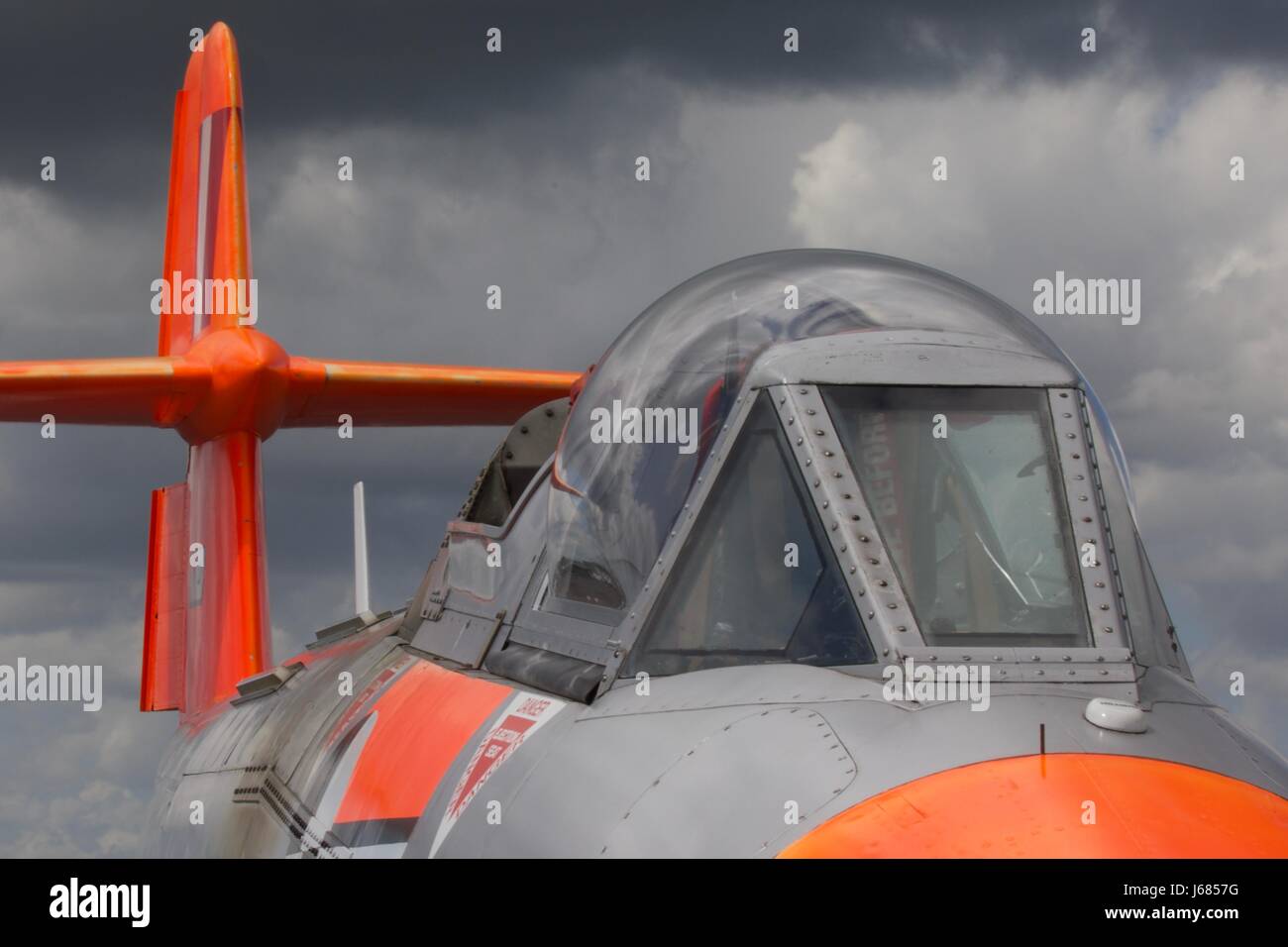 Martin Baker Gloster Meteor T7 Stock Photo - Alamy