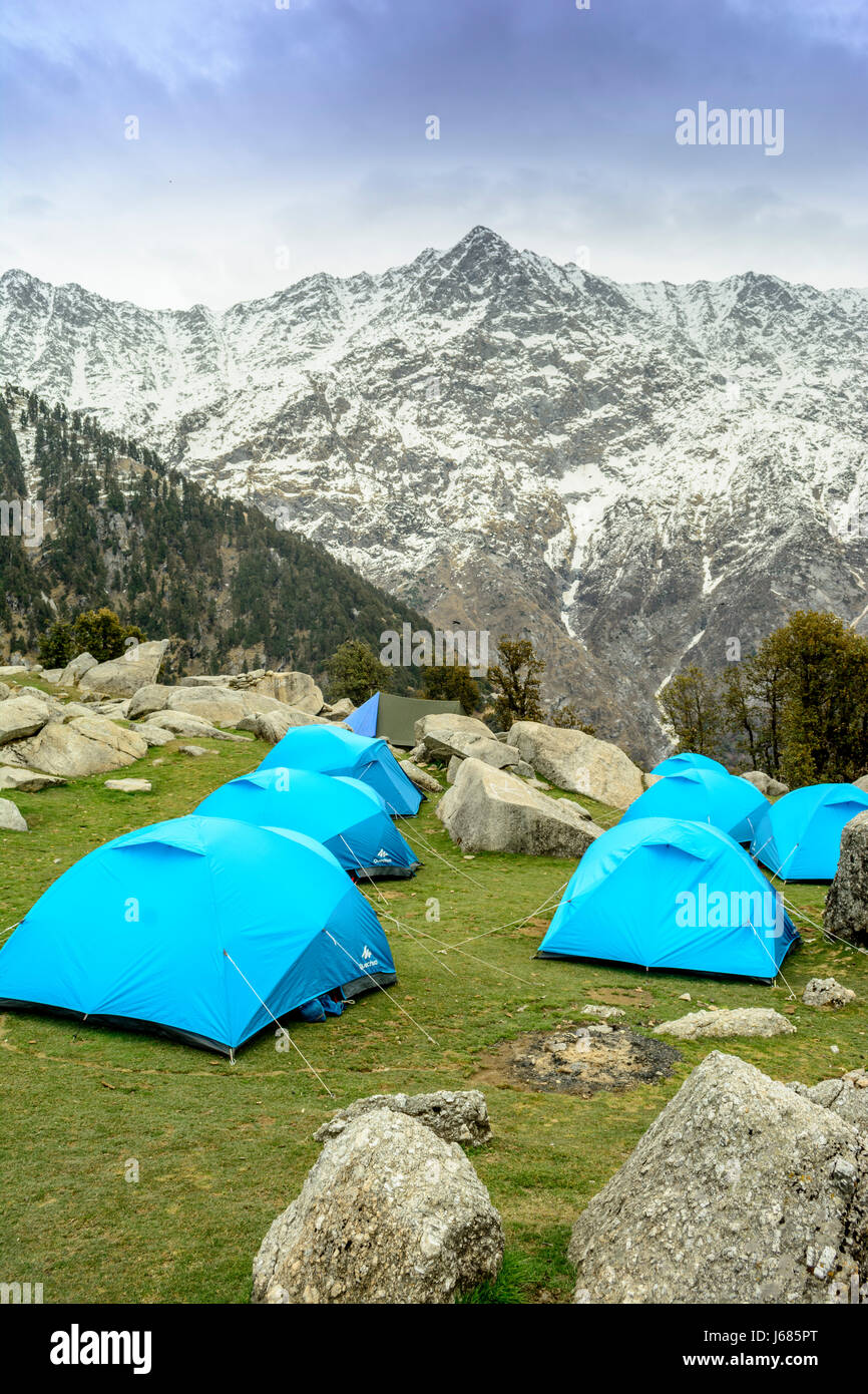 Triund trek hi-res stock photography and images - Alamy