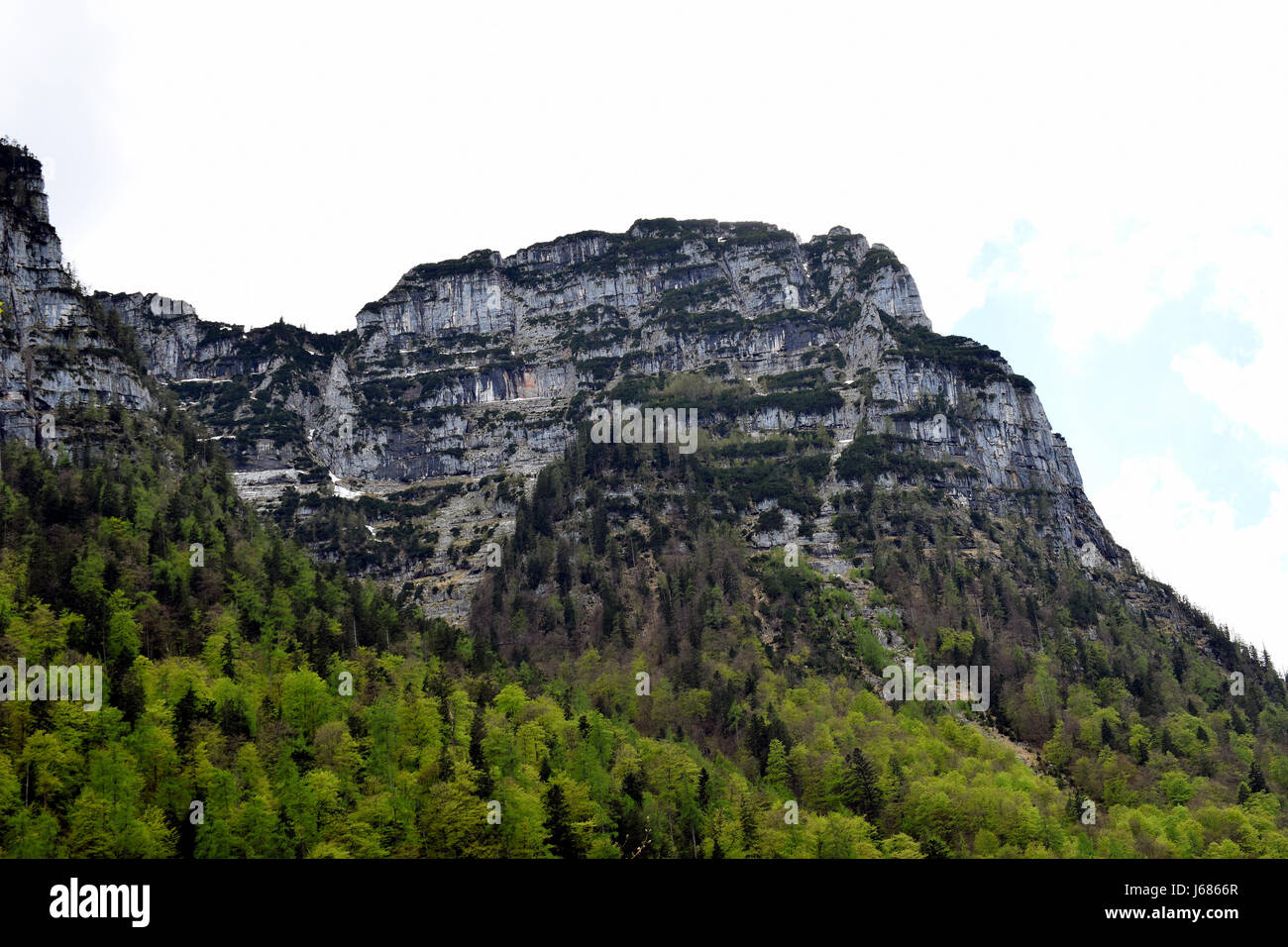 Mountain on German Alpine Road, Bavaria, Germany near Berchtesgaden ...