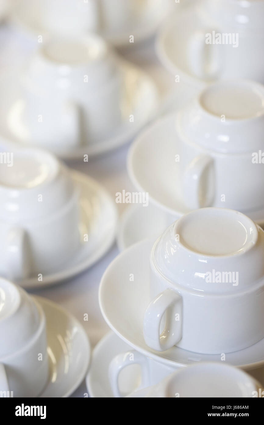 row cups saucers reversed cup gastronomy row coffee cup saucer cups ...
