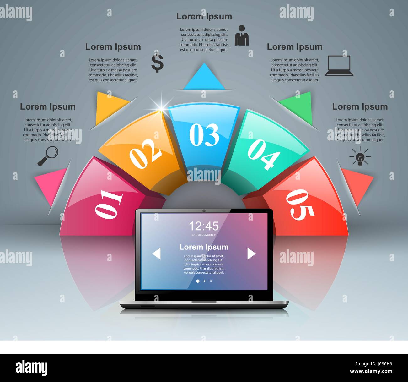 Apple ipad tablet advertisement Stock Vector Images - Alamy