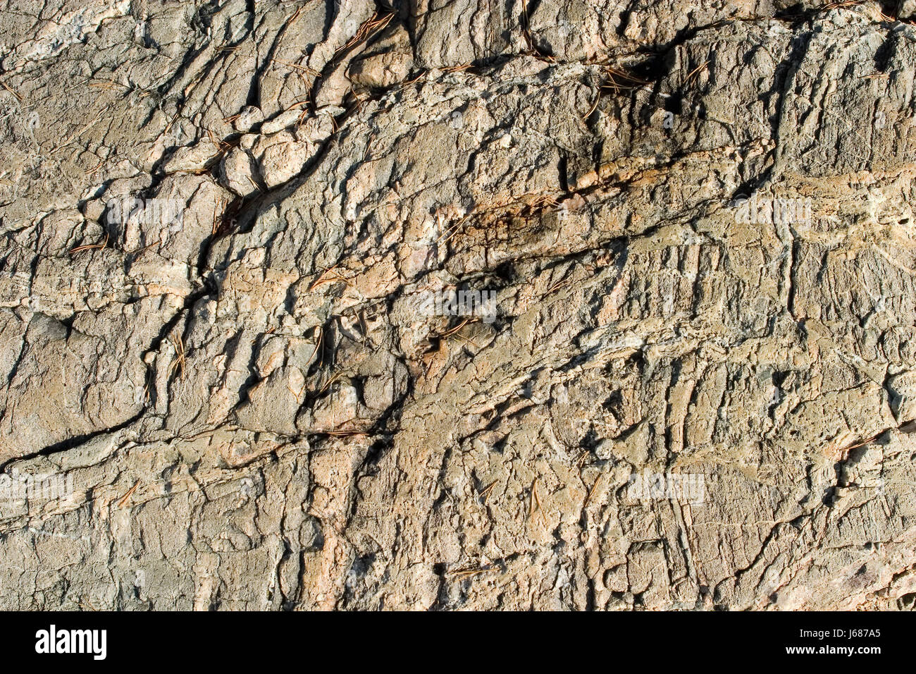 stone brown brownish brunette contrast rough formation rock row ...