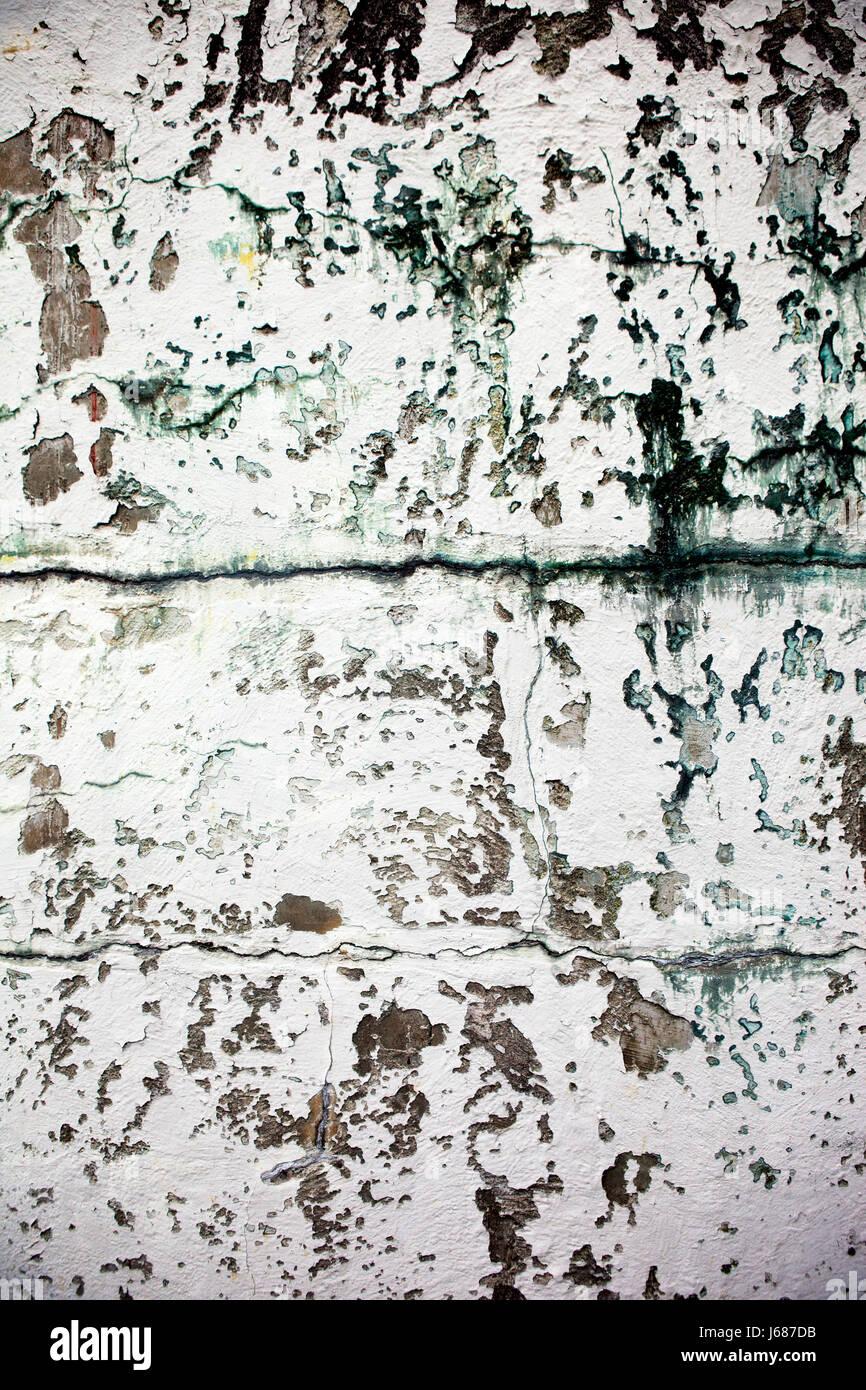 detail rough concrete plaster wall horizontal dirt outdoor decay tired ...