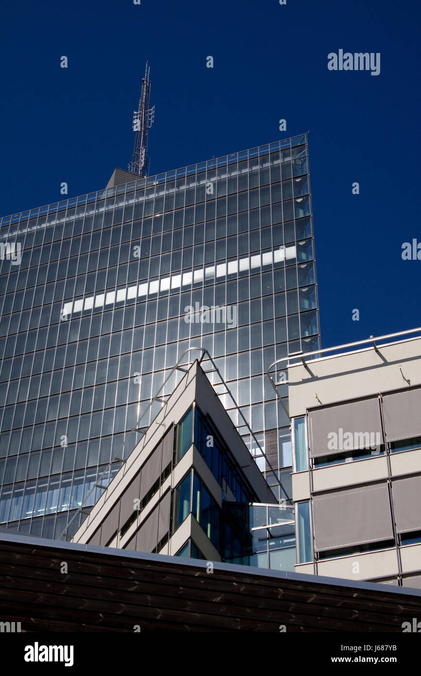 tower futuristic skyscrapers skyscraper building construction office ...
