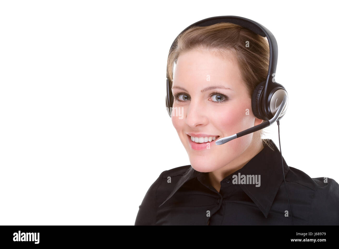 call center agent Stock Photo - Alamy