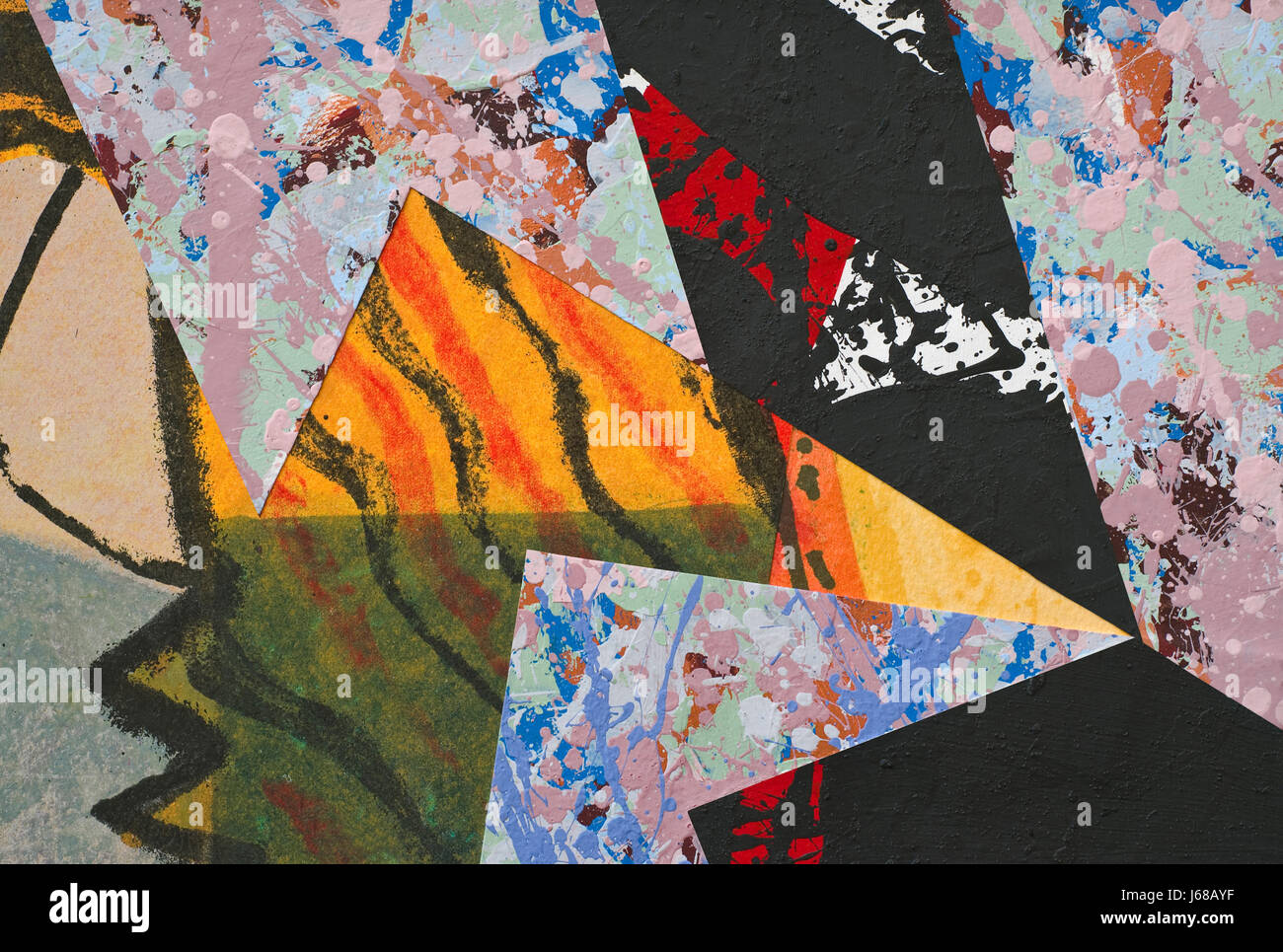 art graphic painting abstract pattern conspicuous pictographic ...