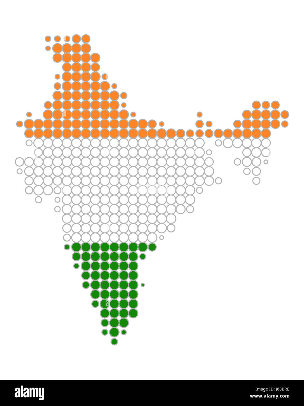 map and flag of india Stock Photo - Alamy
