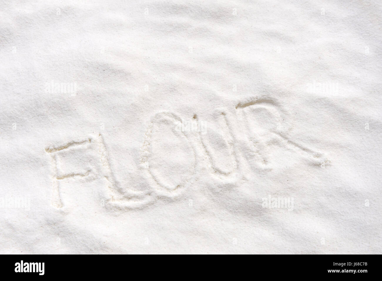 letters word flour bake baking backdrop background food aliment write ...