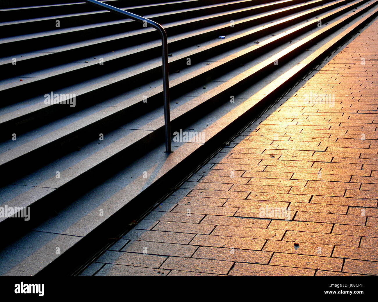 stairs in the evening Stock Photo - Alamy