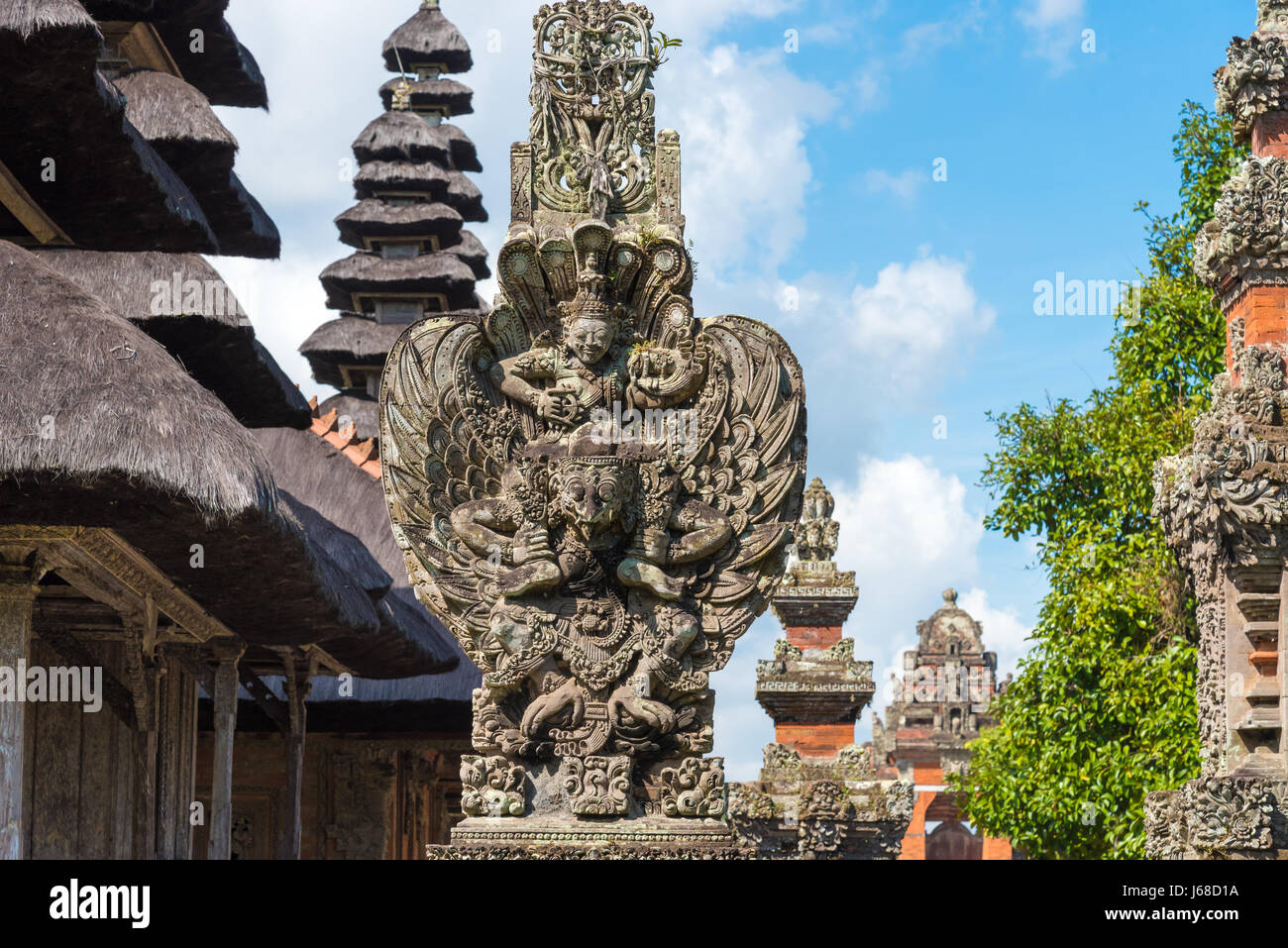 Bali, Indonesia - April 30, 2017 : Pura Taman Ayun is a compound of ...