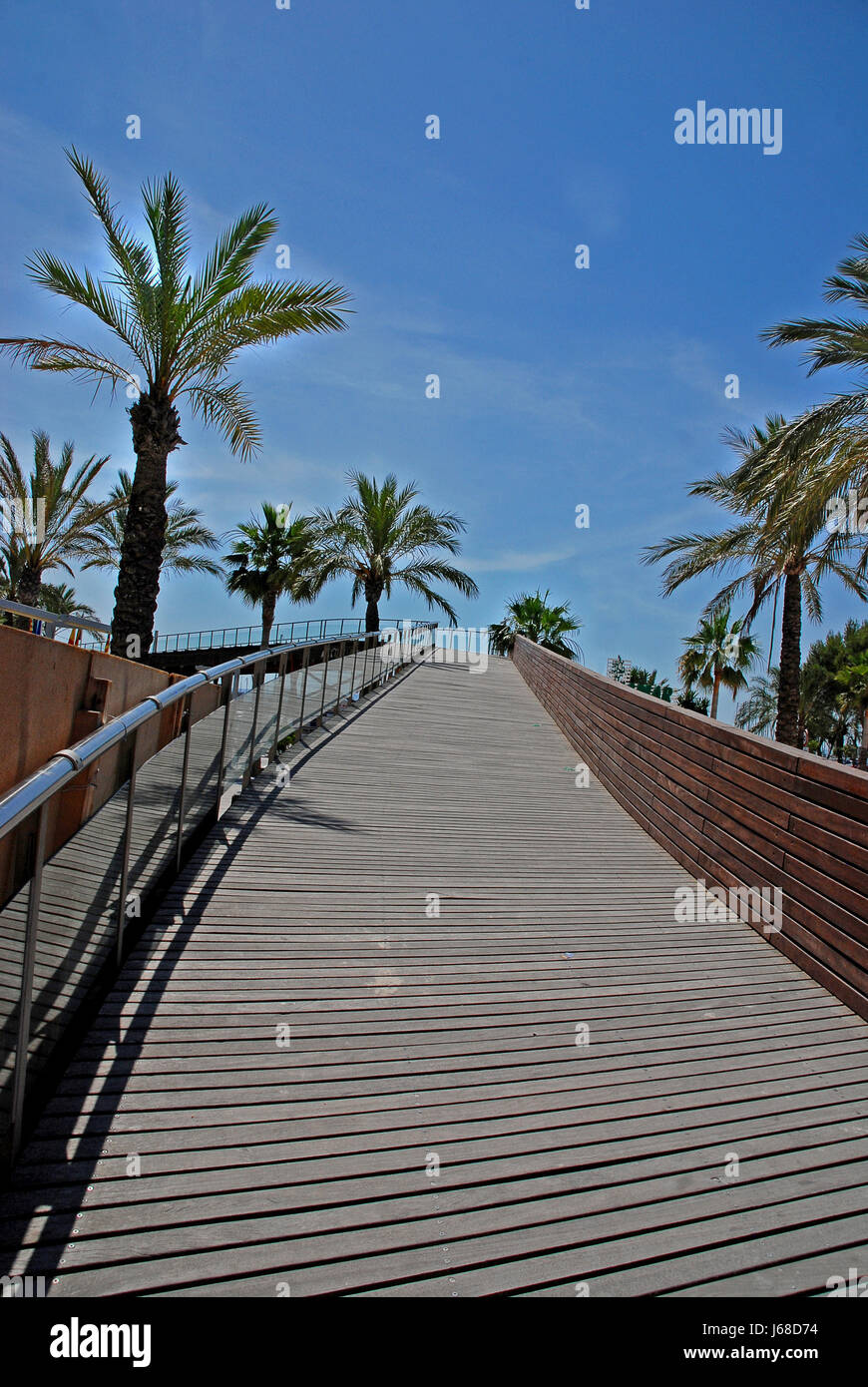 boardwalk in the sky Stock Photo - Alamy