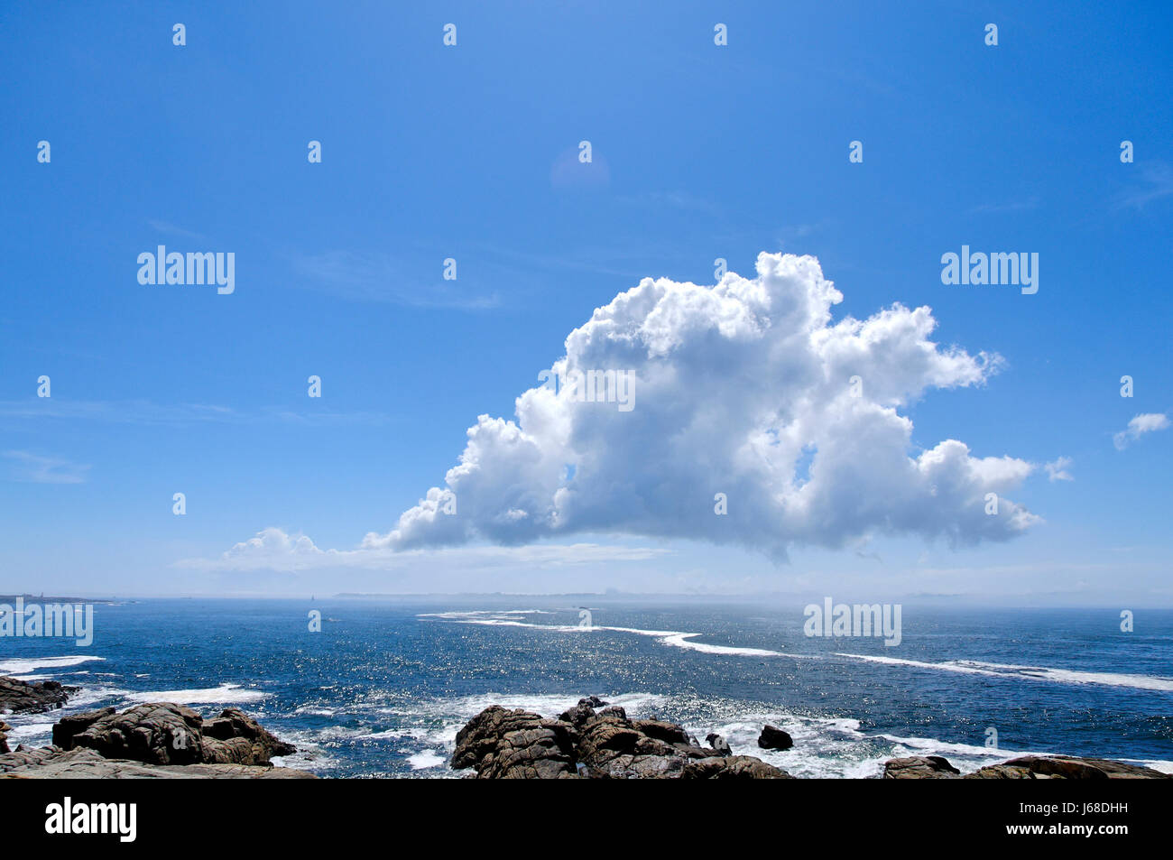 cloud fog wave coast landscape scenery countryside nature salt water ...