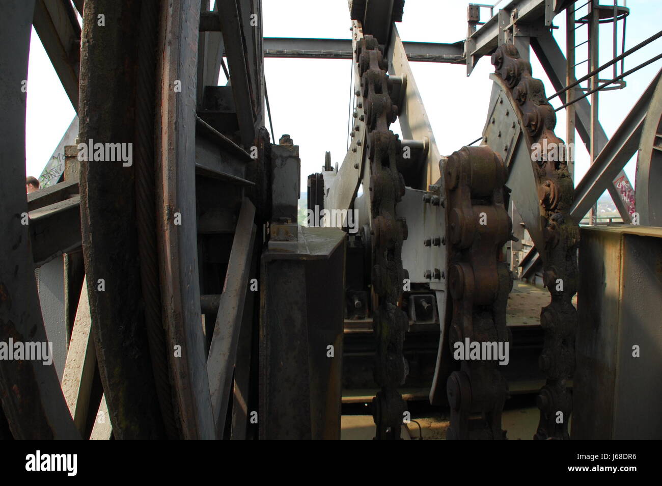 wheel industry cogwheel rust work factory Duisburg steel mill old wheel ...