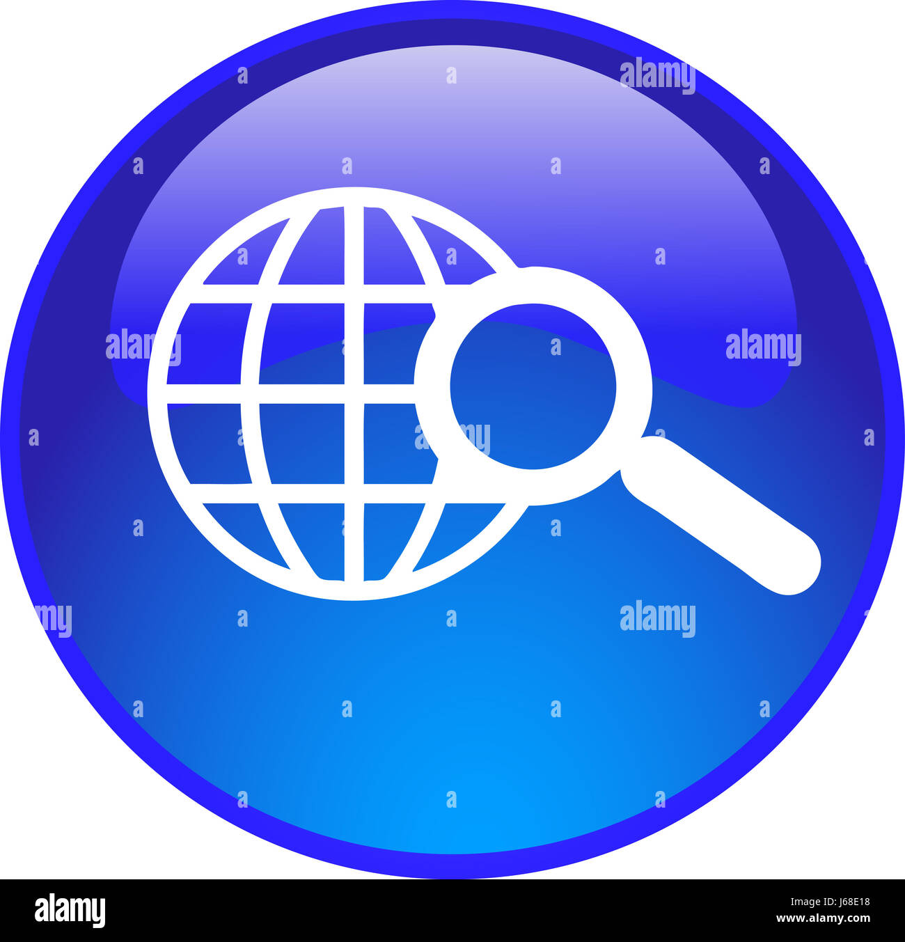 blue optional button globe planet earth world cut out sign signal blue ...
