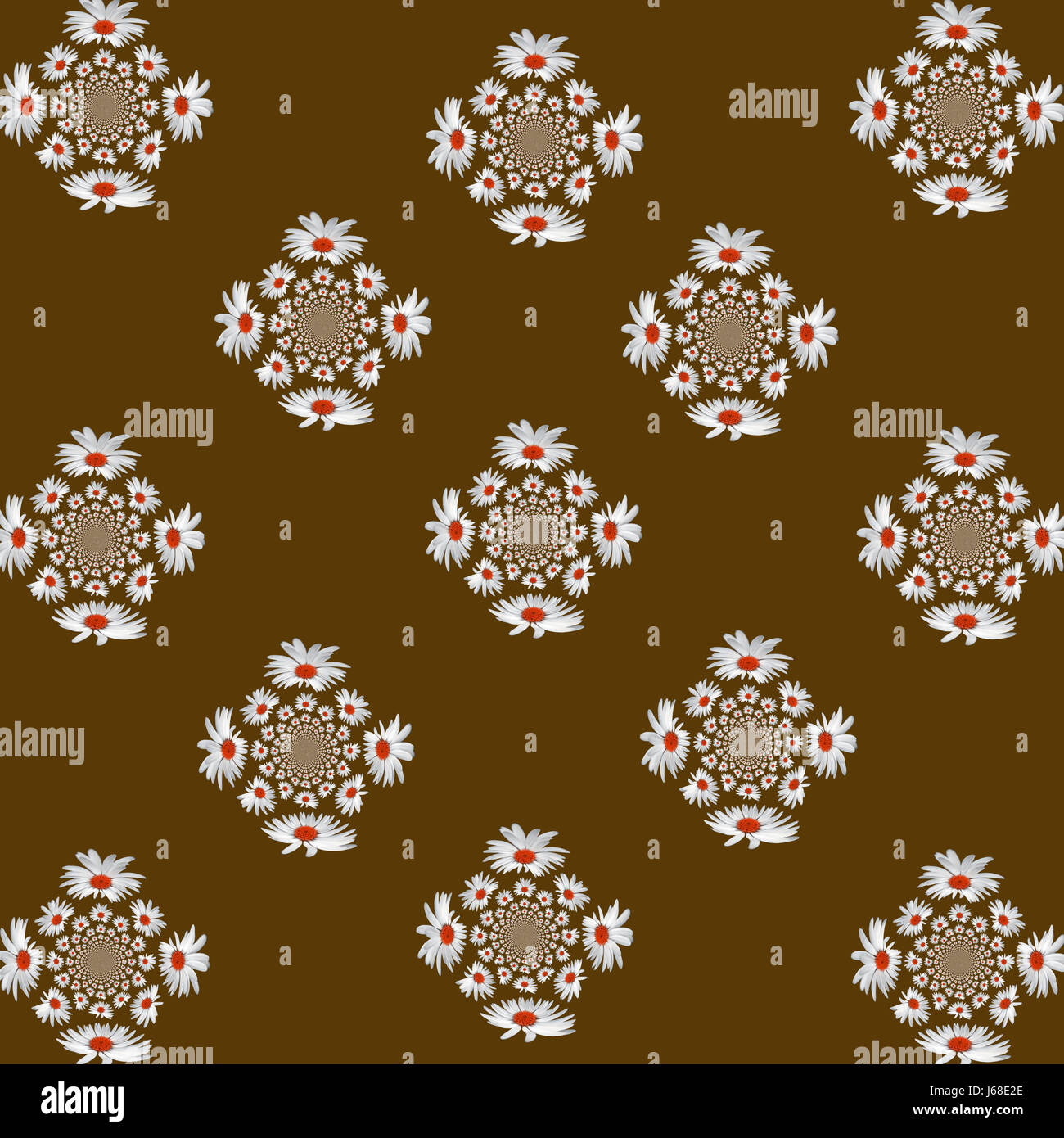 plant brown brownish brunette flower flowers daisy retro backdrop ...