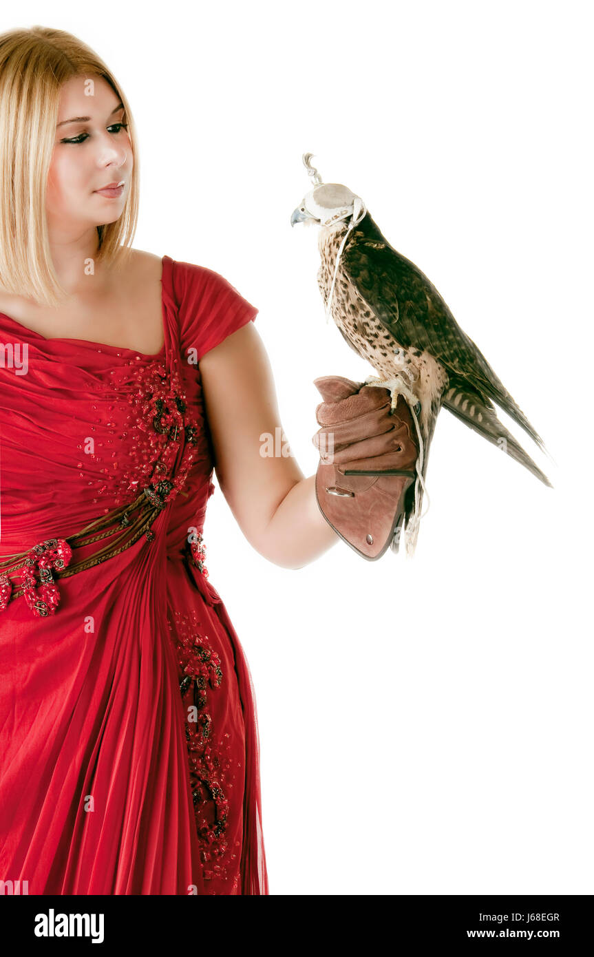 Woman and birds hi-res stock photography and images - Alamy