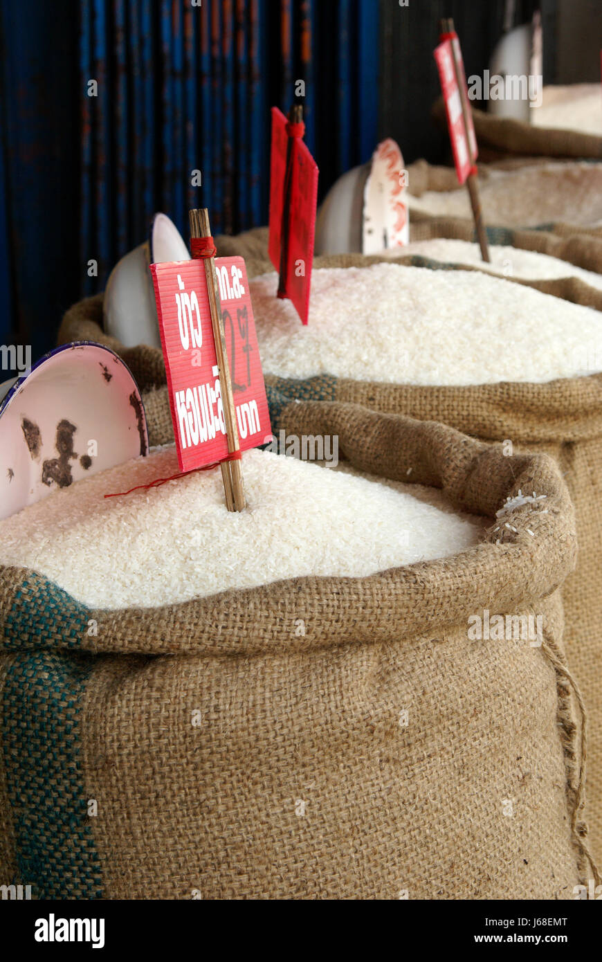 rice for sale Stock Photo - Alamy