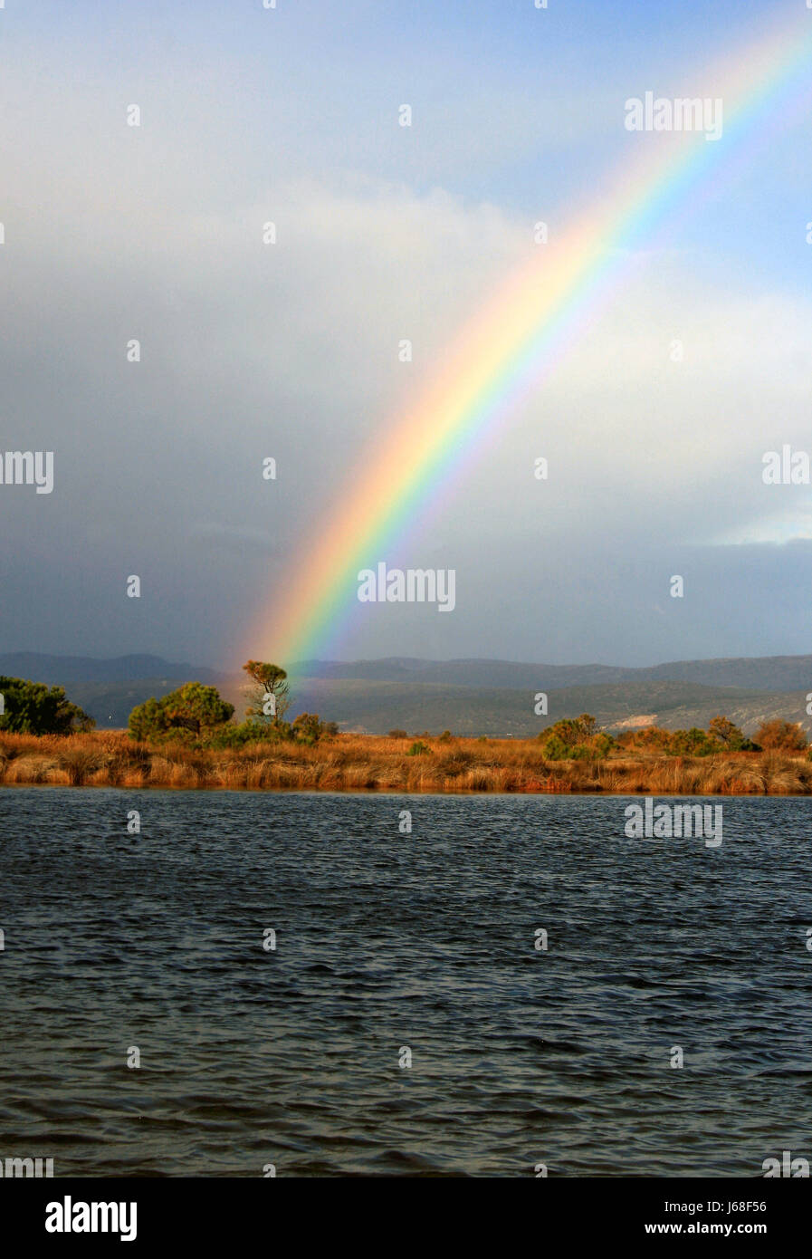 at the end of the rainbow Stock Photo - Alamy