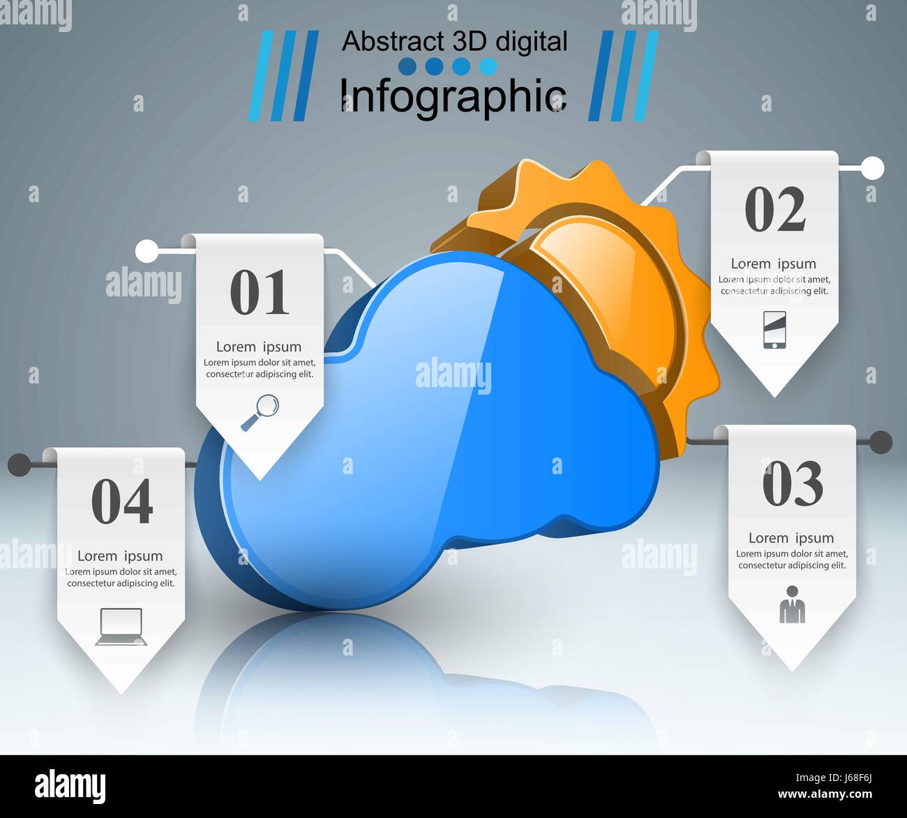 Weather forecast infographics design elements hi-res stock photography ...