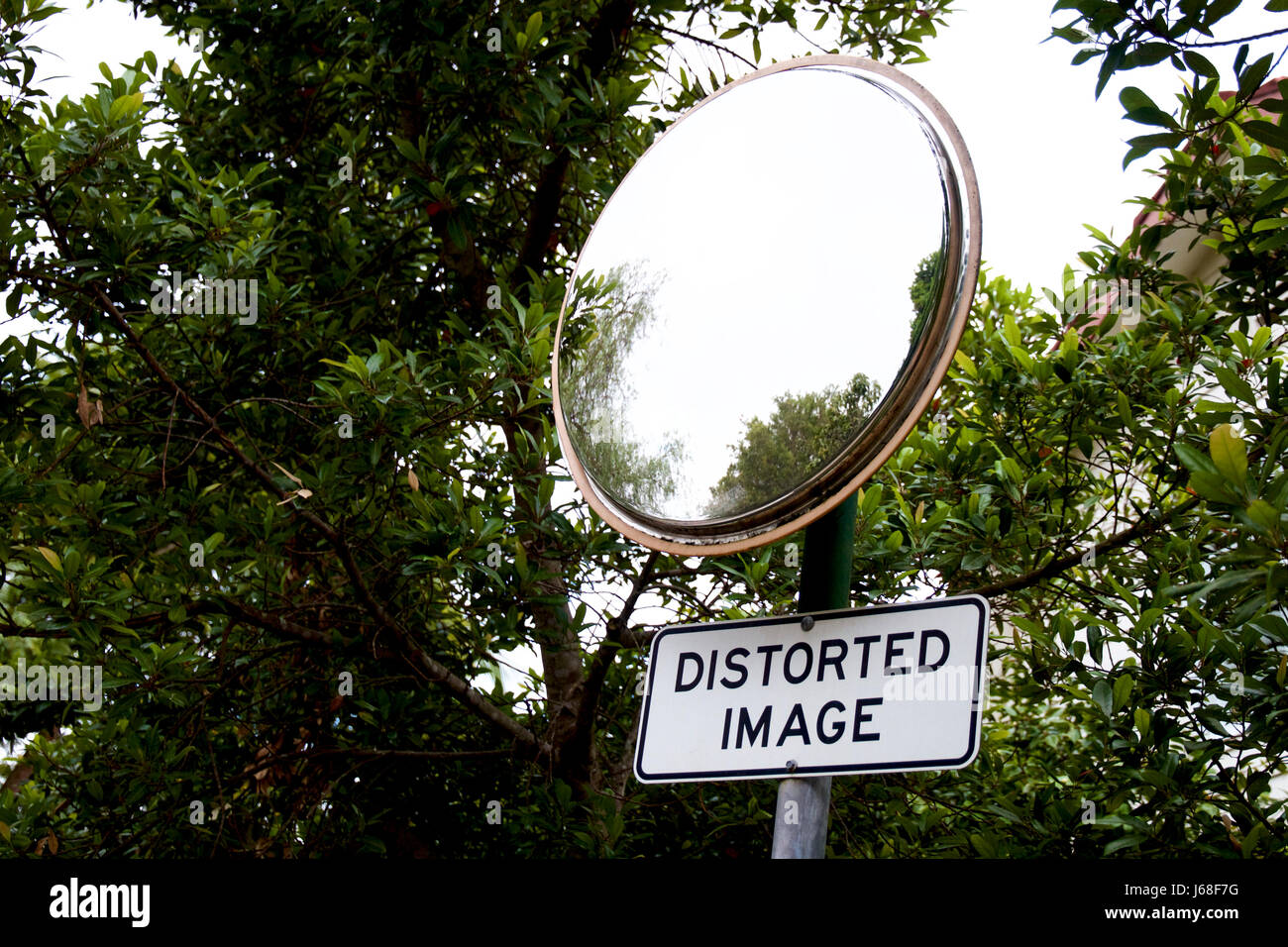 Caution mirror hi-res stock photography and images - Alamy