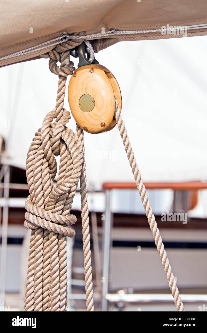 sailing boat sailboat boat rigging blocks rope sailing rowing boat ...