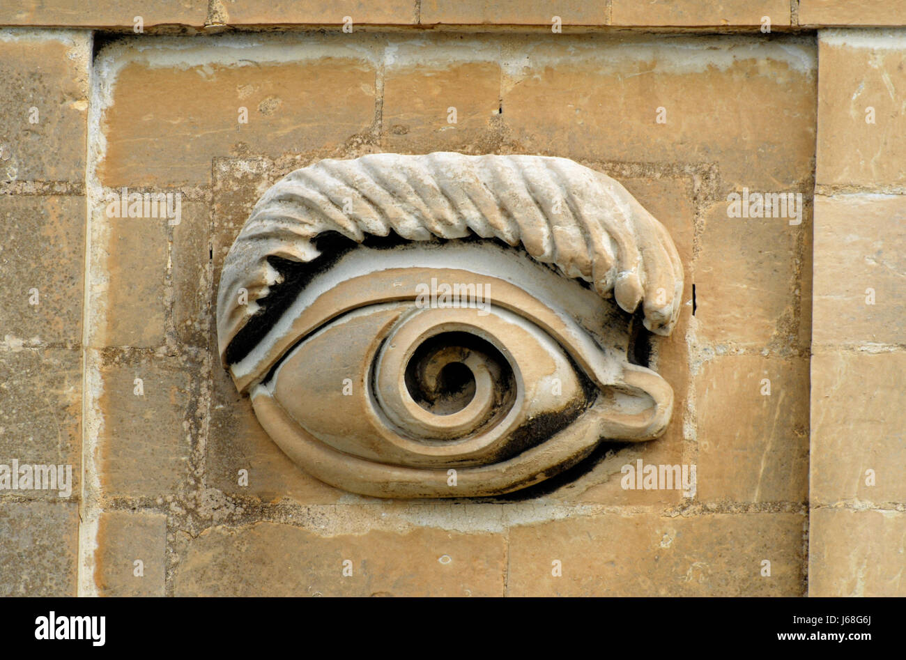 eye organ wall capital malta attention alertness eyesight detail eye ...