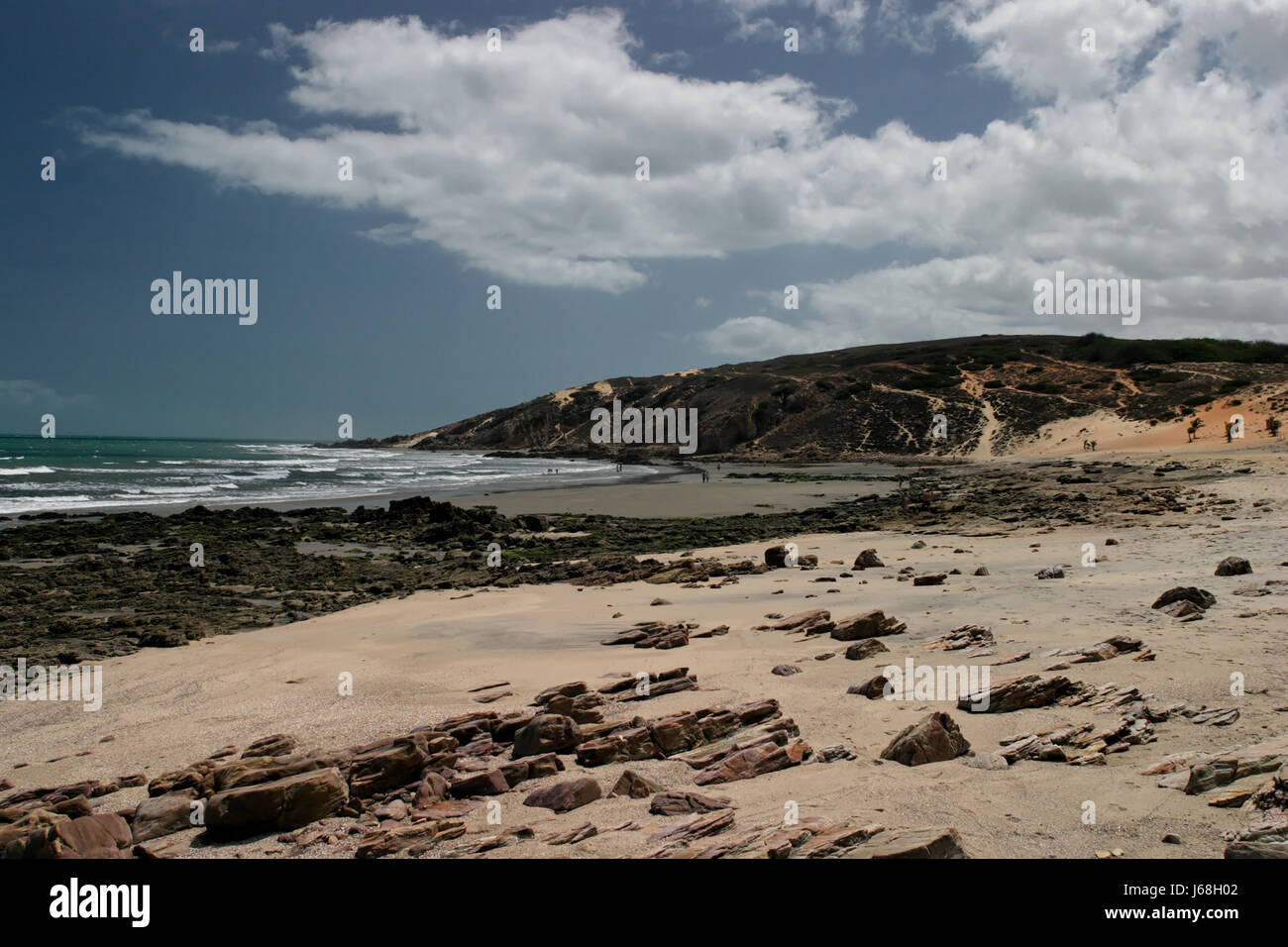 beach seaside the beach seashore brazil landscape scenery countryside ...