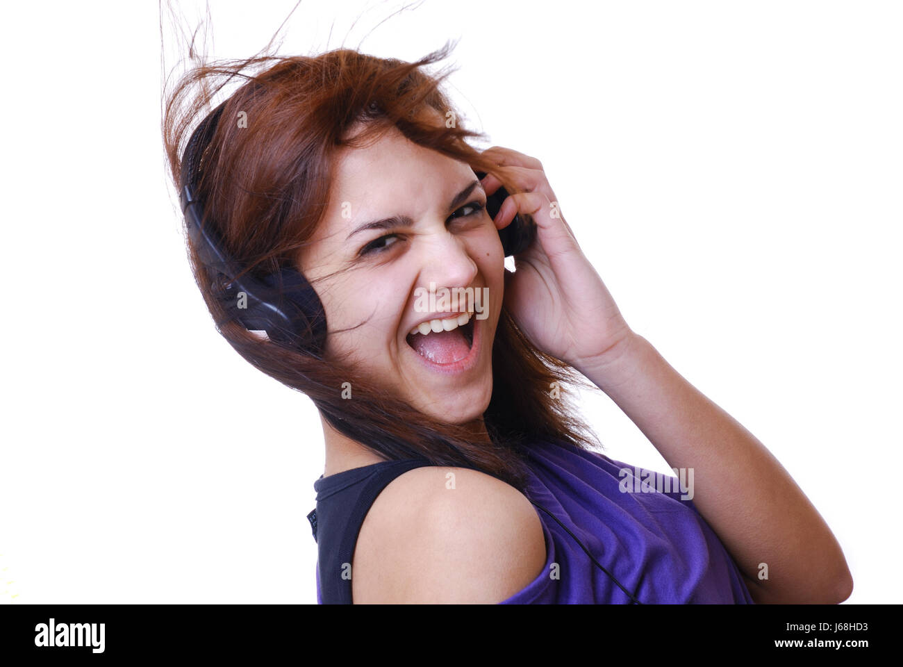 woman laugh laughs laughing twit giggle smile smiling laughter ...