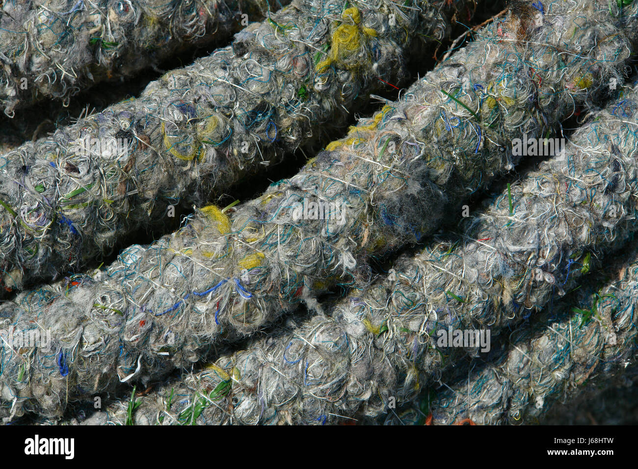 dew cord twisted plaited braided lashings unrolled thick rope coloured ...