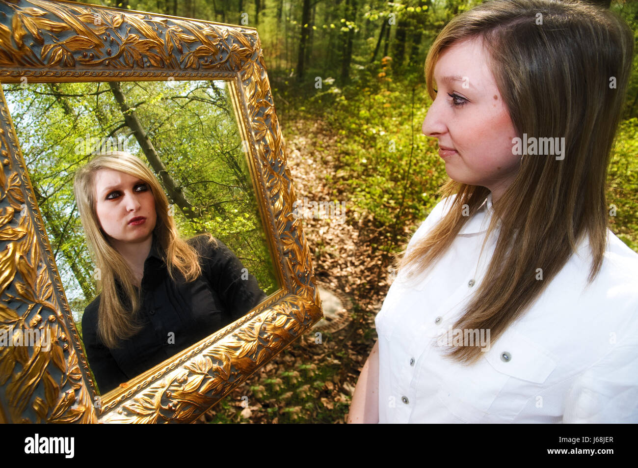 Mirror Photography Illusion