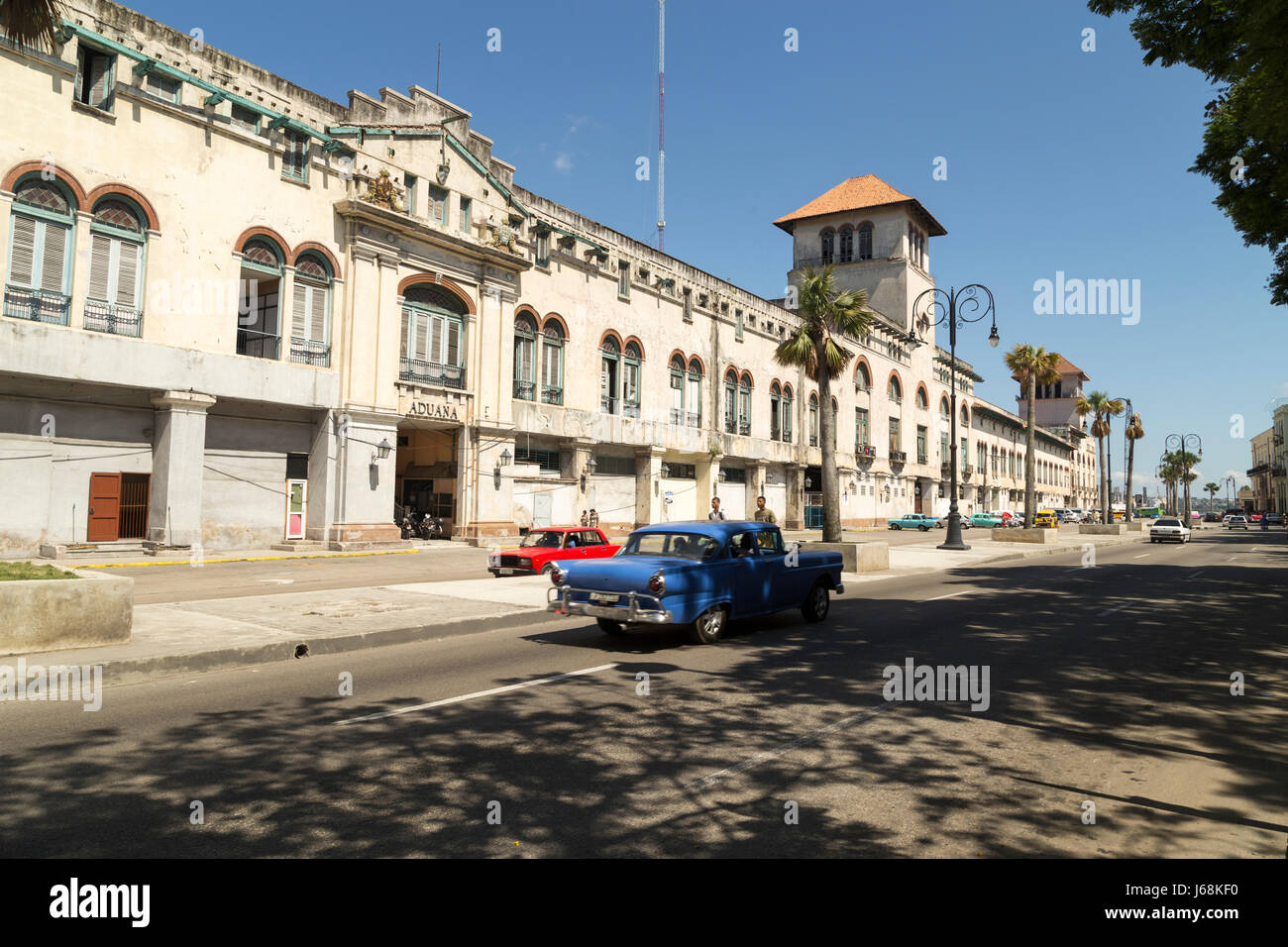 Customs view in Havana, Cuba Stock Photo - Alamy