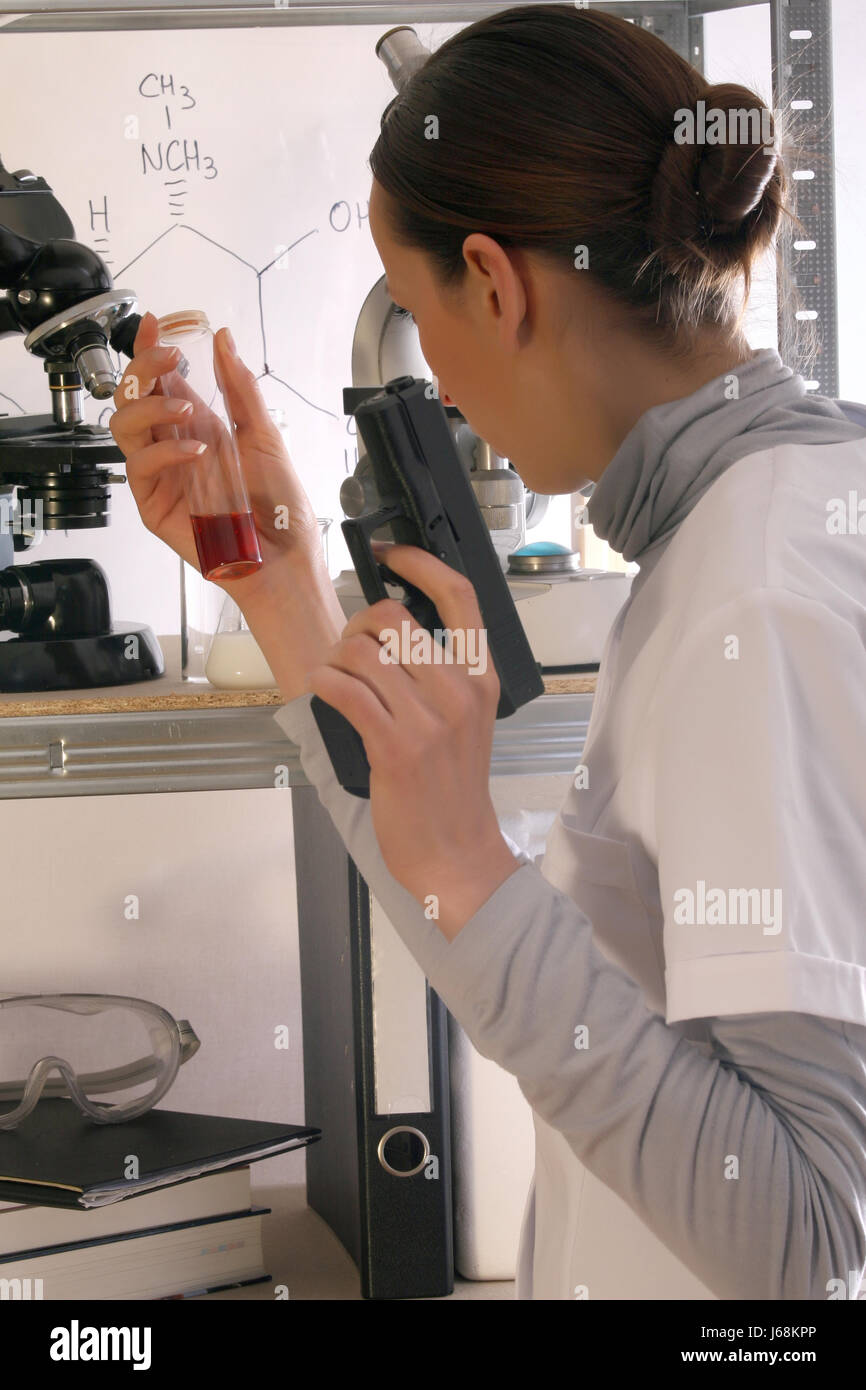 woman danger laboratory theft stealing scientist woman science research ...