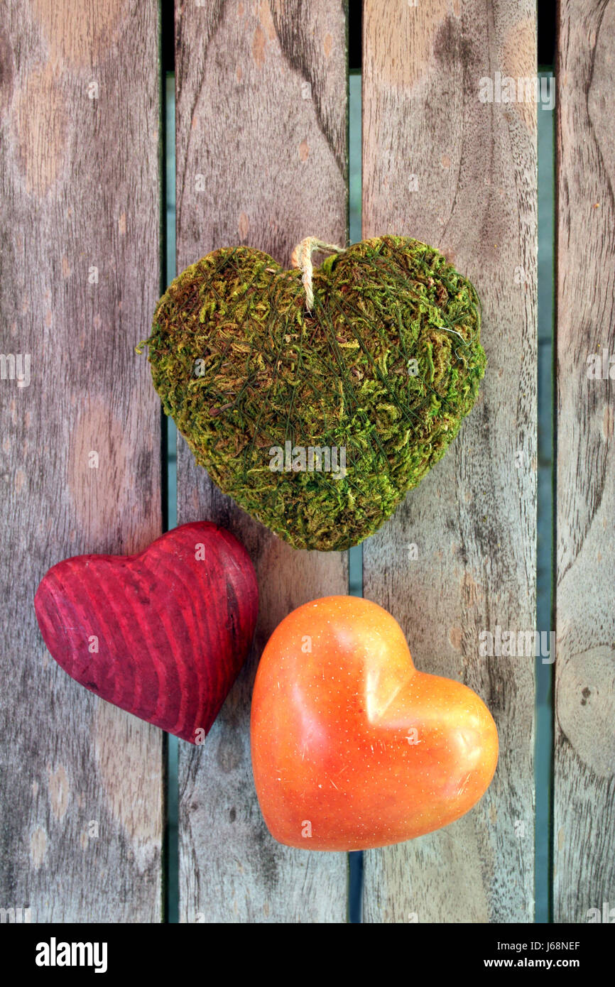 Heart trio hi-res stock photography and images - Alamy