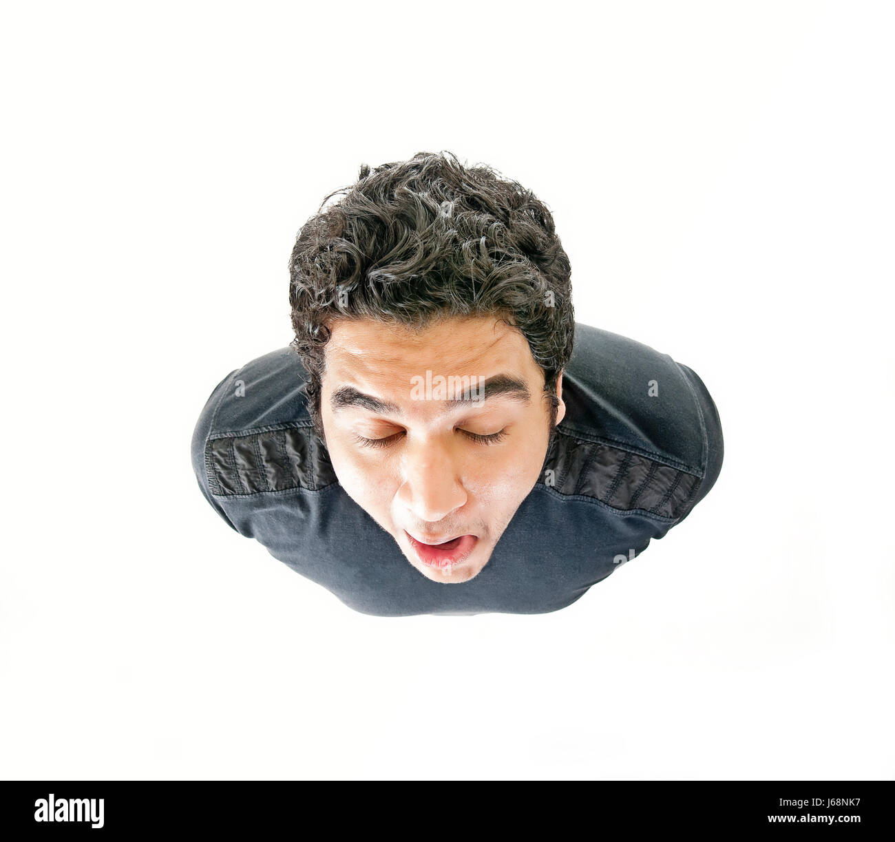 man from above Stock Photo - Alamy
