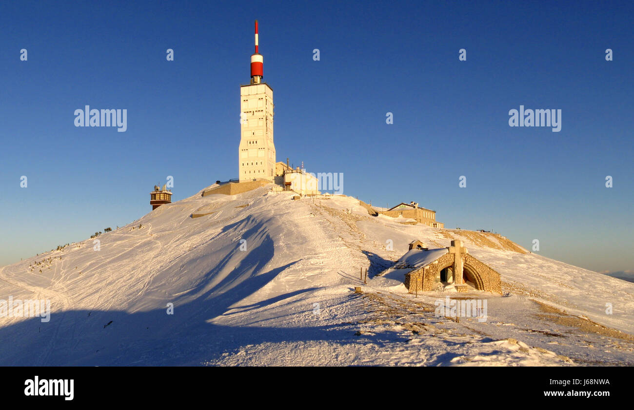 Ventoux mount and snow hi-res stock photography and images - Alamy