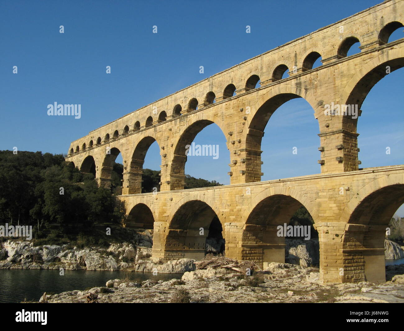 bridge france roman Provence aqueduct conduit tourism south antiquity ...