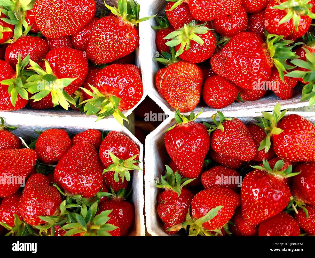 fresh strawberries german Stock Photo - Alamy